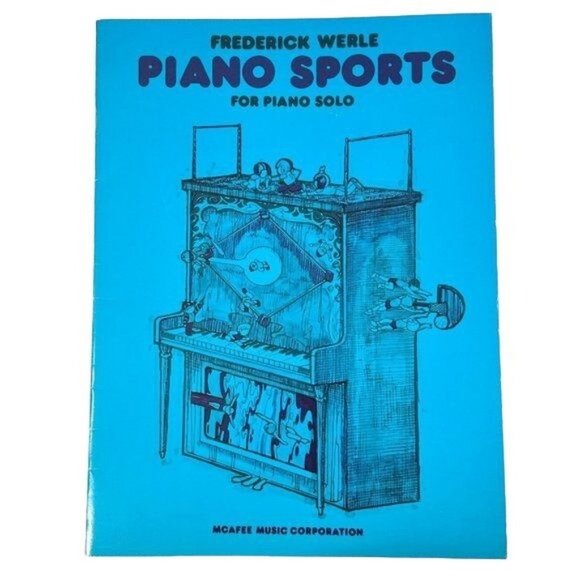 PIano Sport Music Book | Other | Rare Piano Sports For Piano Solo Music ...